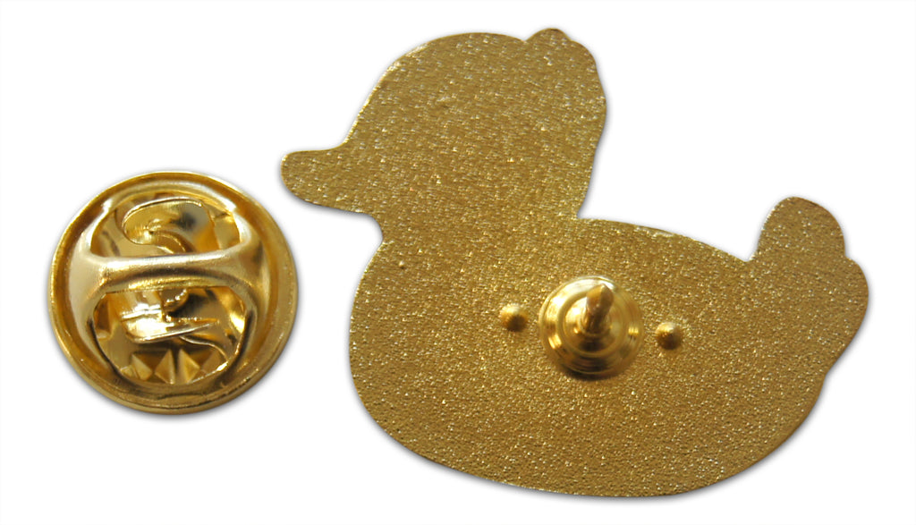 Novel Merk Rubber Duck Lapel Pin (Single Pack)