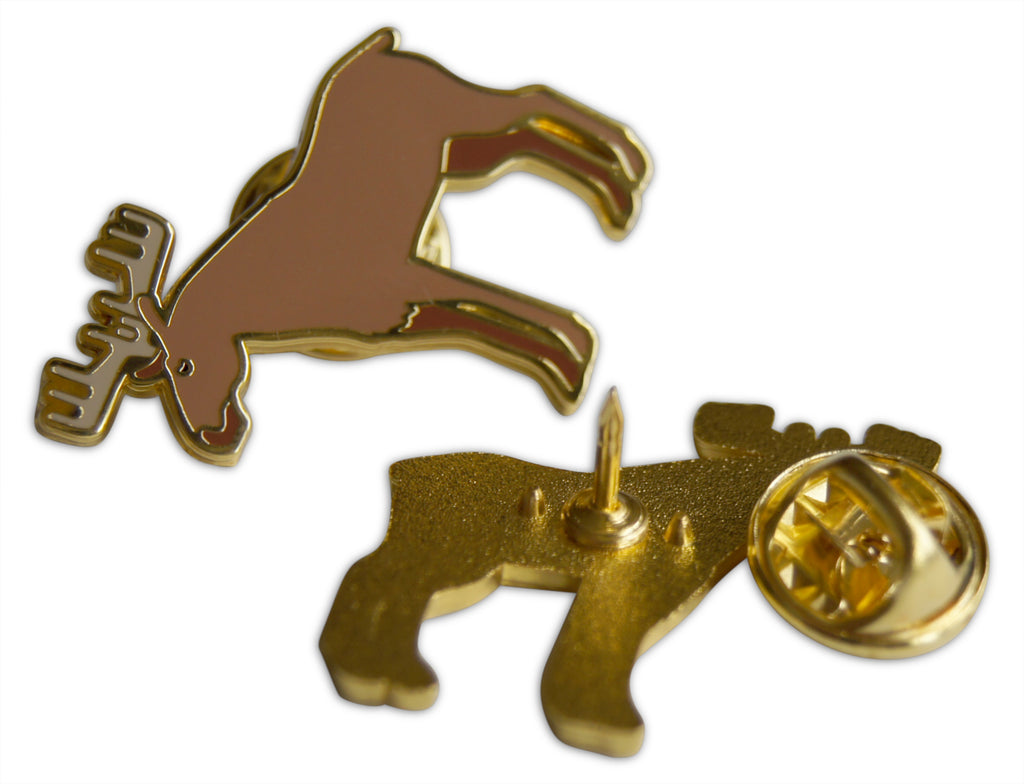 3 Moose Pins – Novel Merk